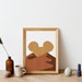 Digital Download Mickey Mouse Desert Sun Print Minimal Mid Century ...