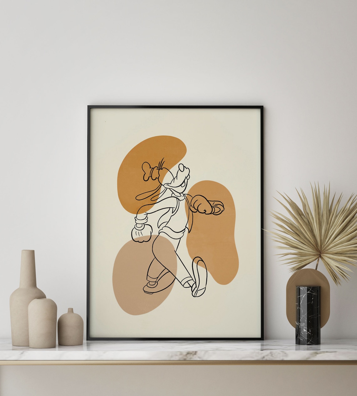 Digital Download Goofy Print Character Drawing Boho Modern Chic ...