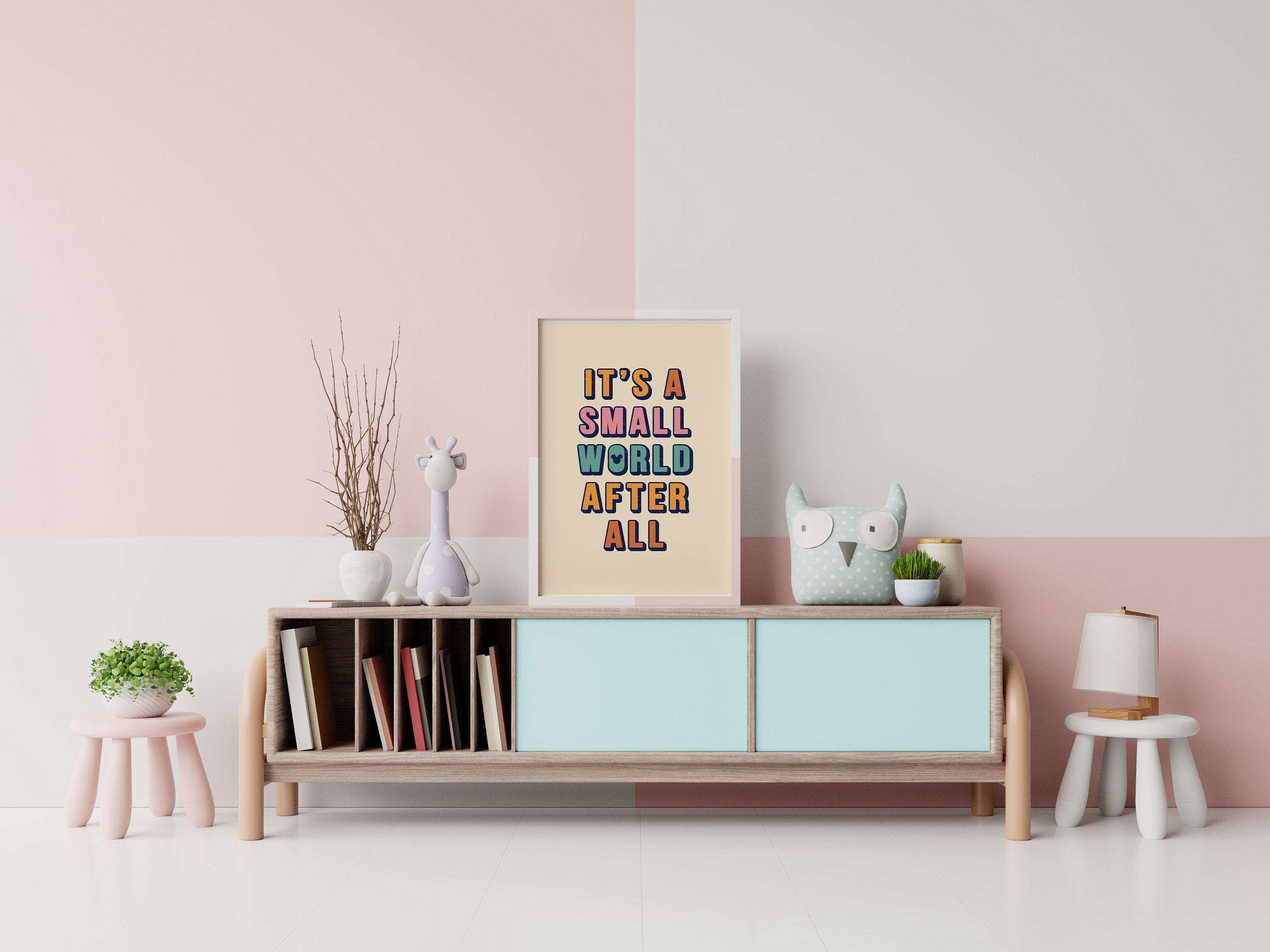 Digital Download Small World Print Music Song Quote Wall Art - Etsy