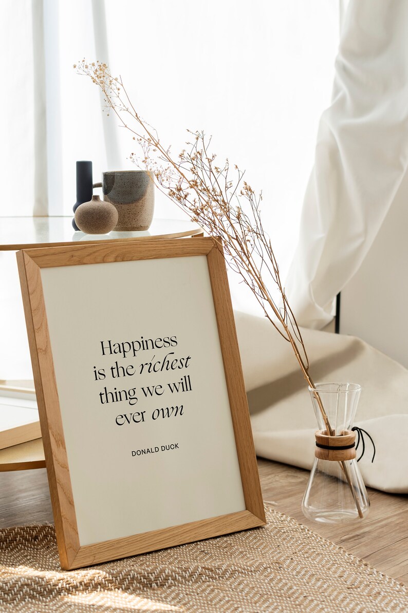 Digital Download Donald Duck Inspirational Quote Print - Etsy