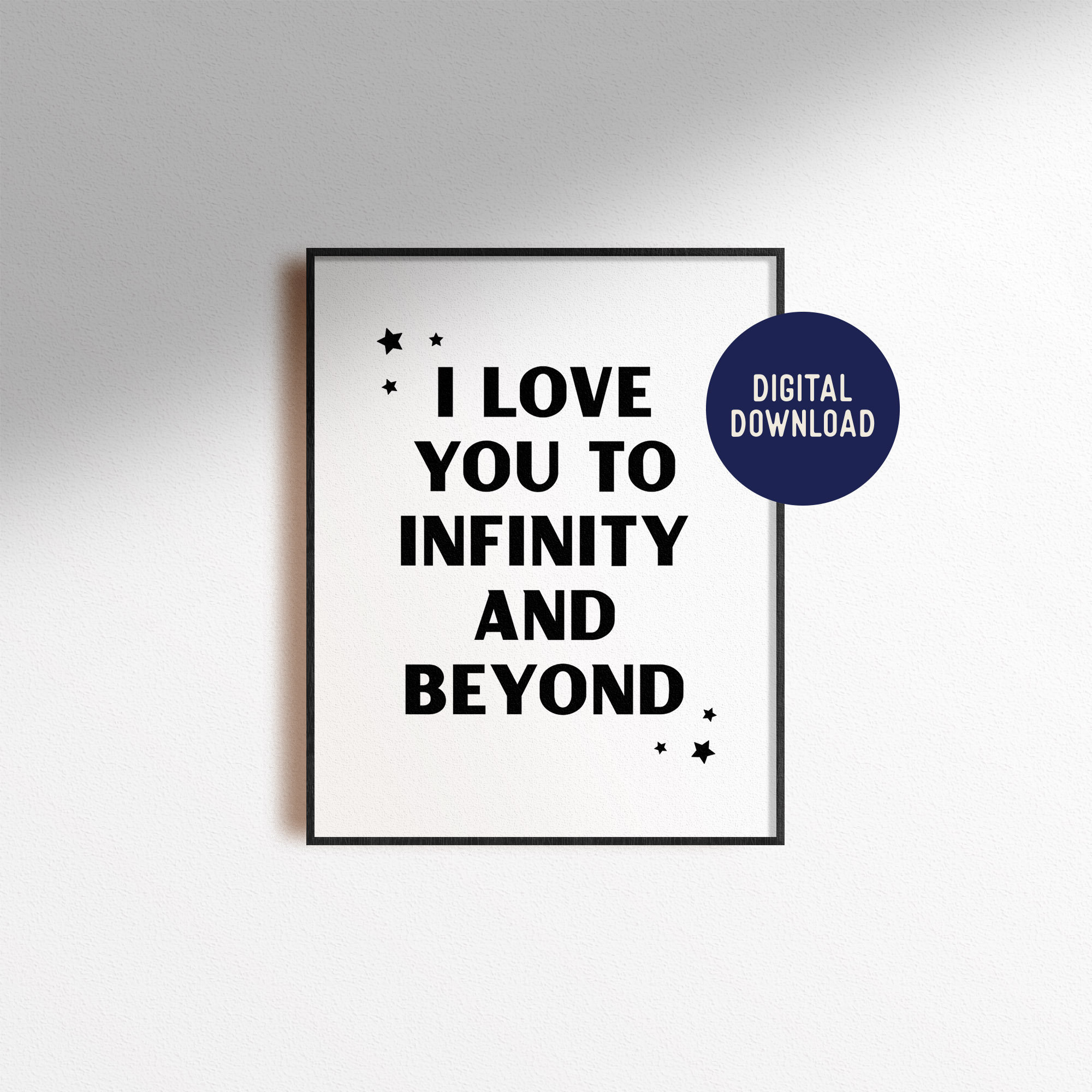 Buzz Lightyear To Infinity And Beyond Poster