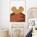 Digital Download Mickey Mouse Desert Sun Print Minimal Mid Century ...