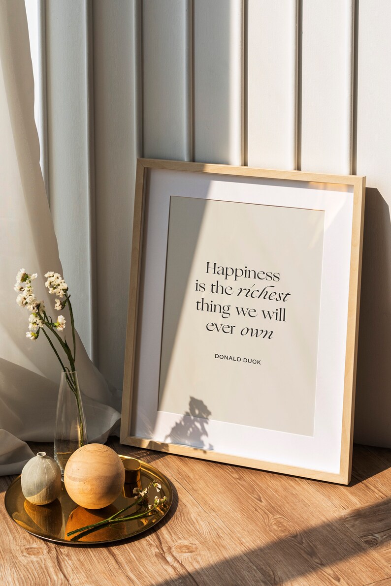 Digital Download Donald Duck Inspirational Quote Print - Etsy