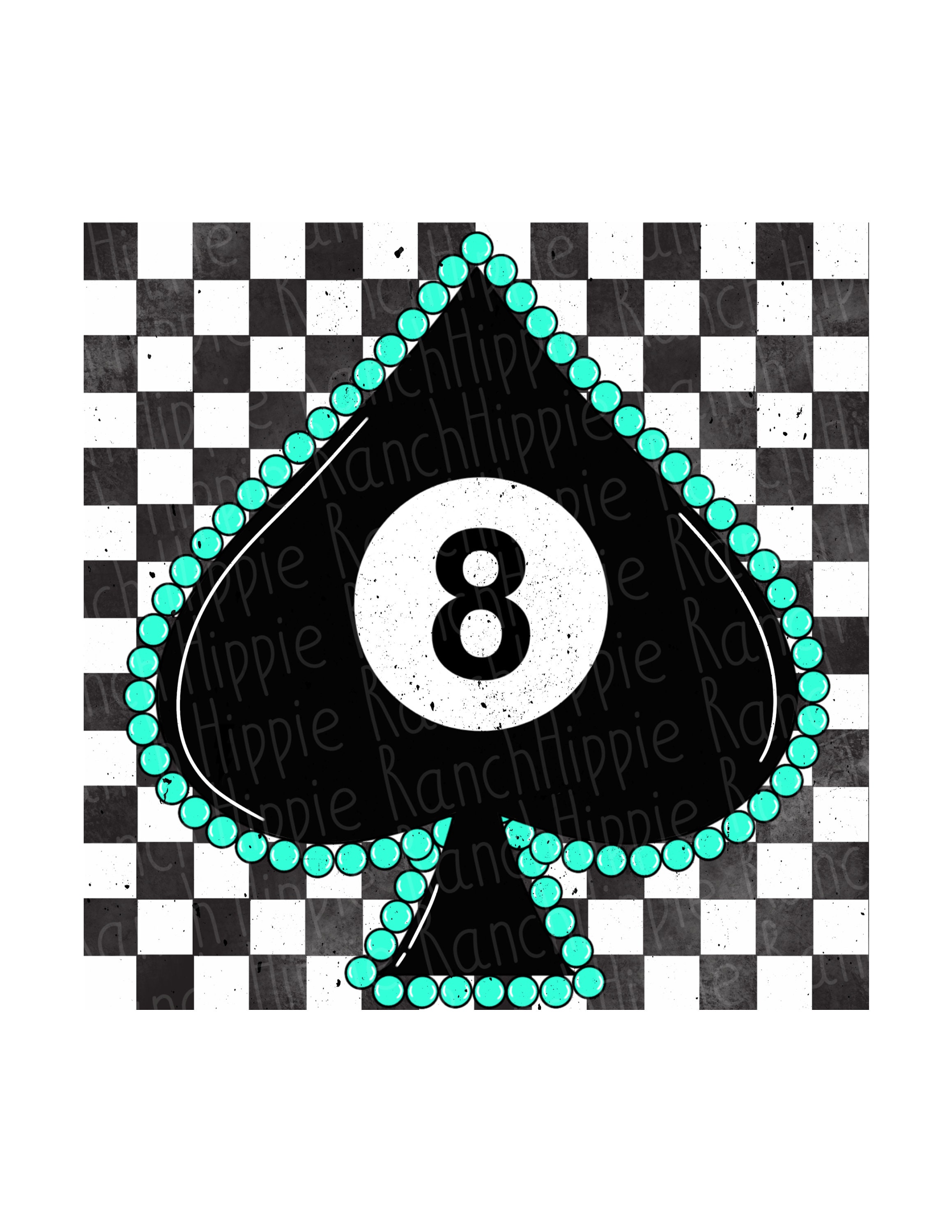 Western Png. Digital Download Only. Png. Checkered Png. Turquoise Png ...