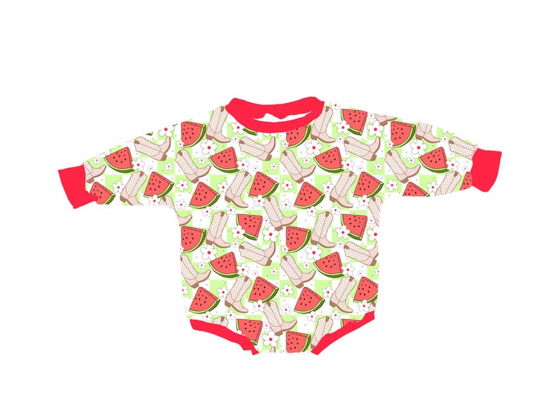 Western Seamless Pattern. Summer Png. Watermelon Png. Digital Download ...
