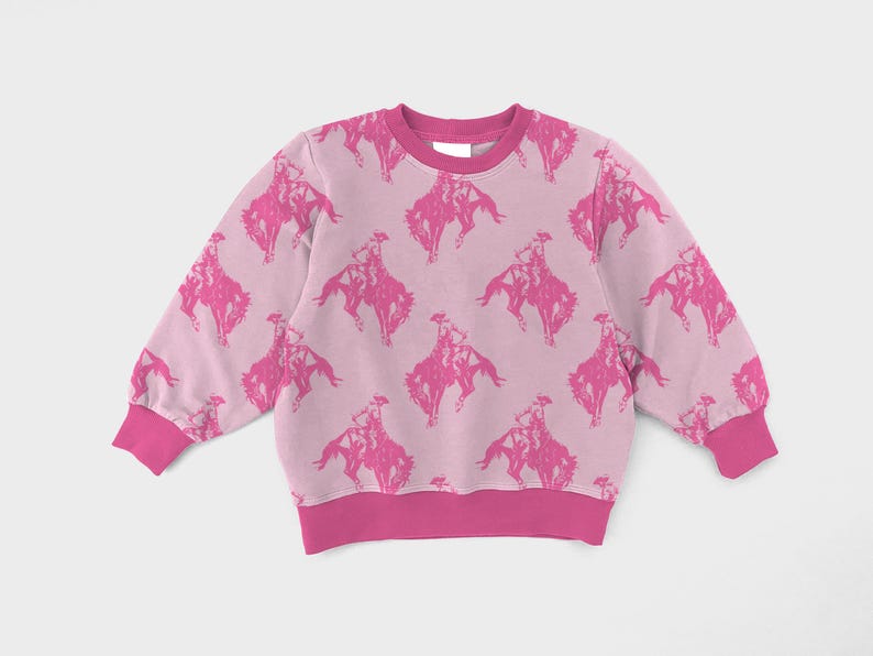 Pink Western Seamless Pattern. Digital Download Only. Png File - Etsy