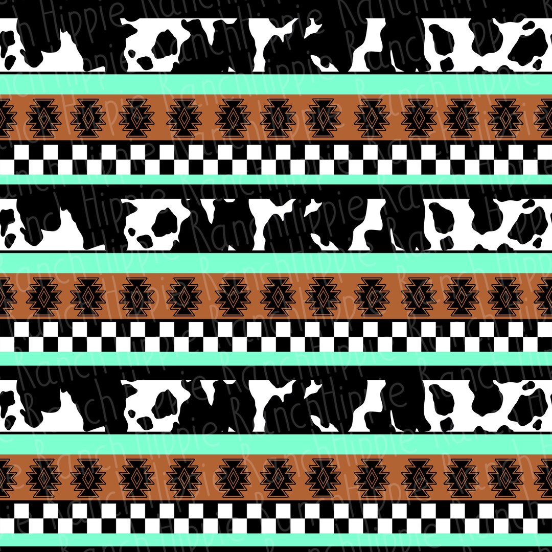 Western Seamless Pattern. Digital Download Only - Etsy