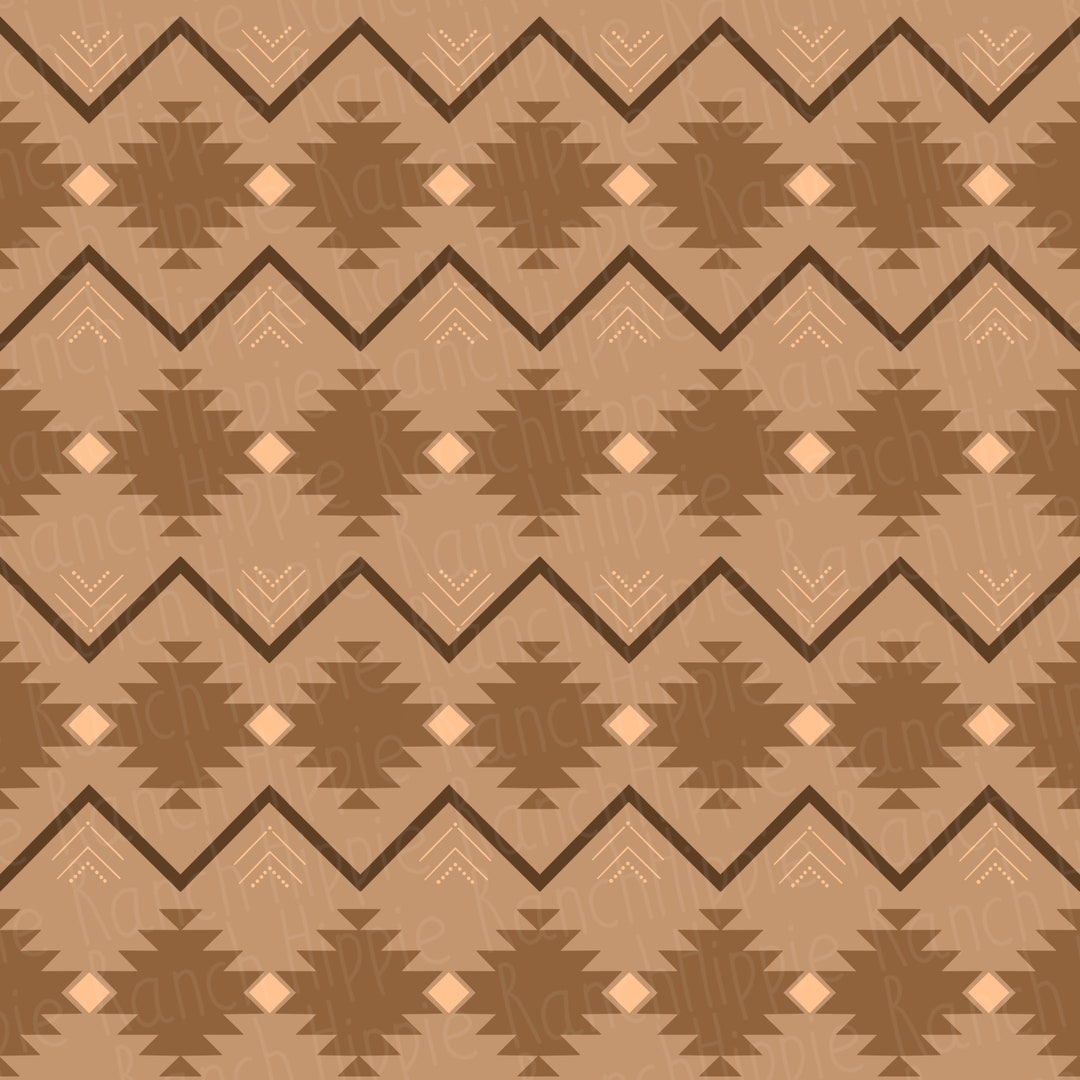 Western Seamless Pattern. Western Aztec Png. Digital Download Only. Png ...