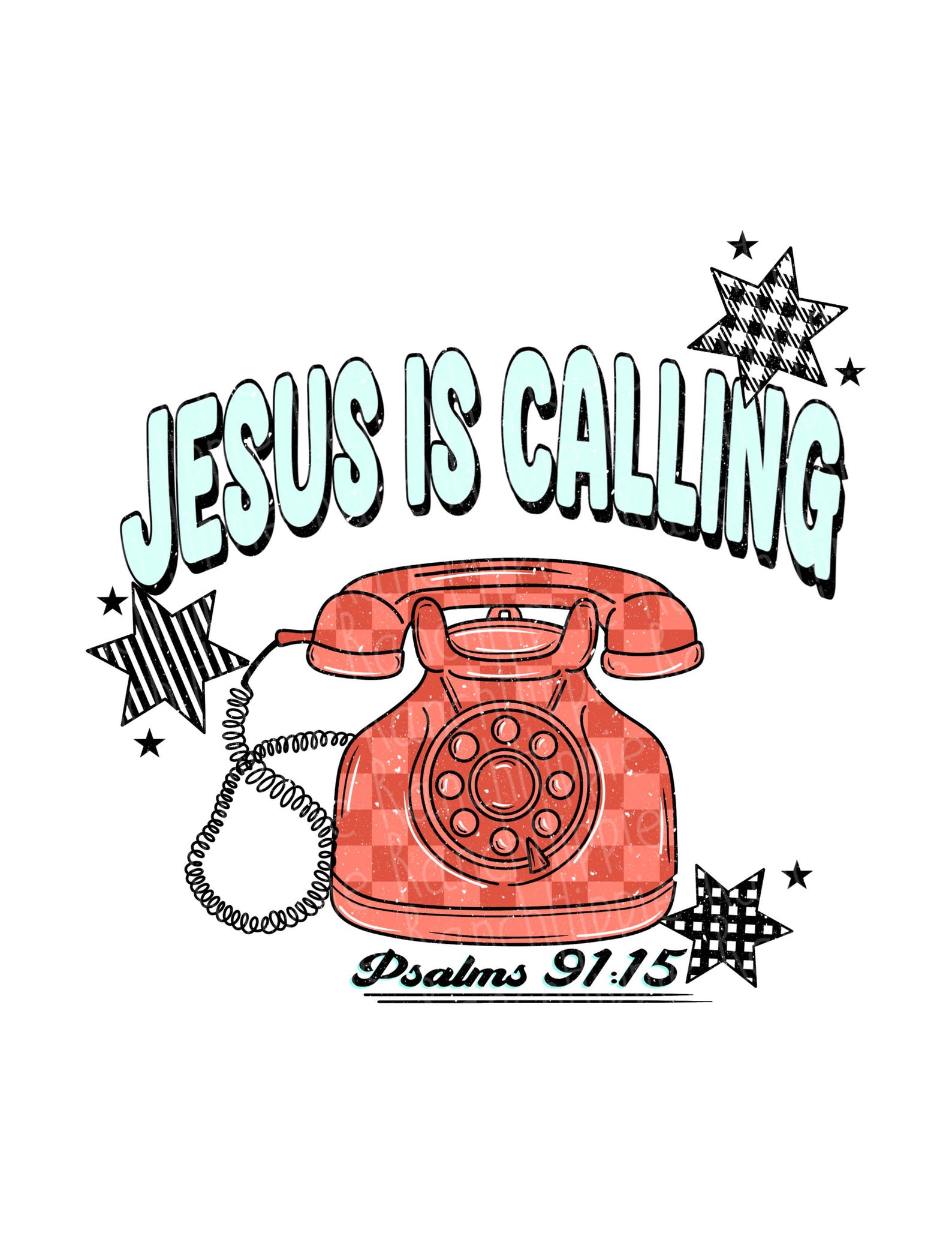 Jesus Png Design. Faith Png. God Png. Jesus is Calling Png. Digital ...