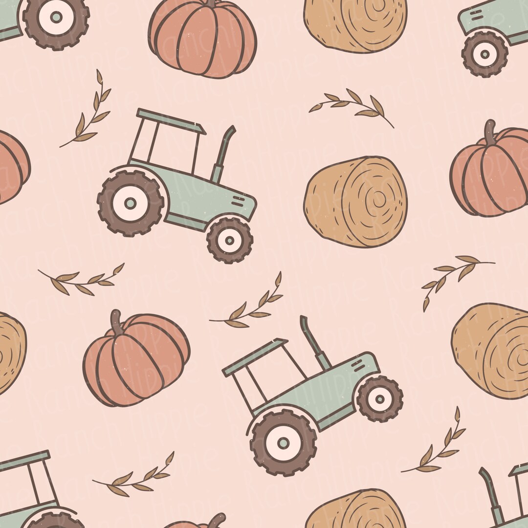 Fall Seamless Pattern. Digital Download Only. Png File - Etsy