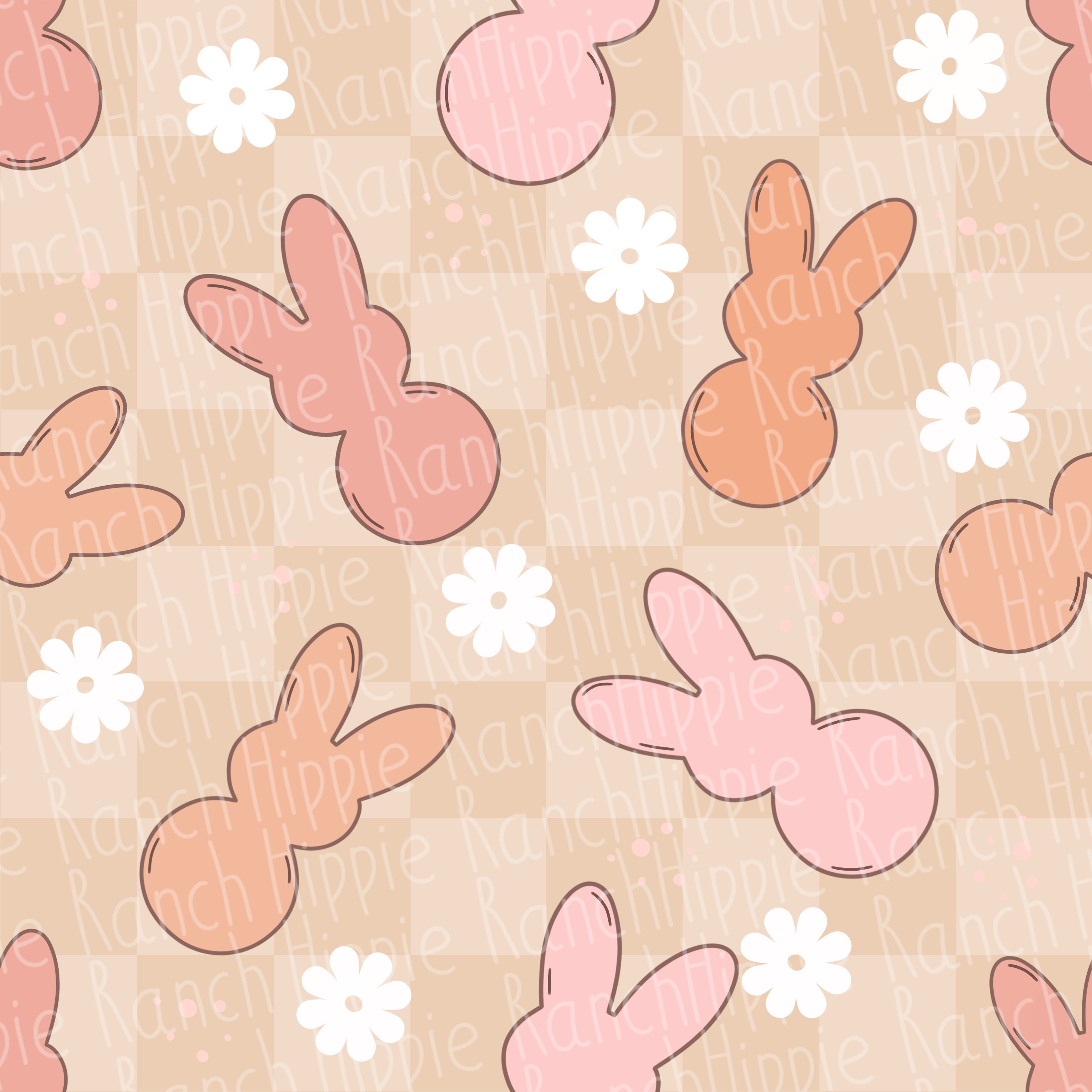 Easter Seamless Pattern. Digital Download Only. Png File - Etsy