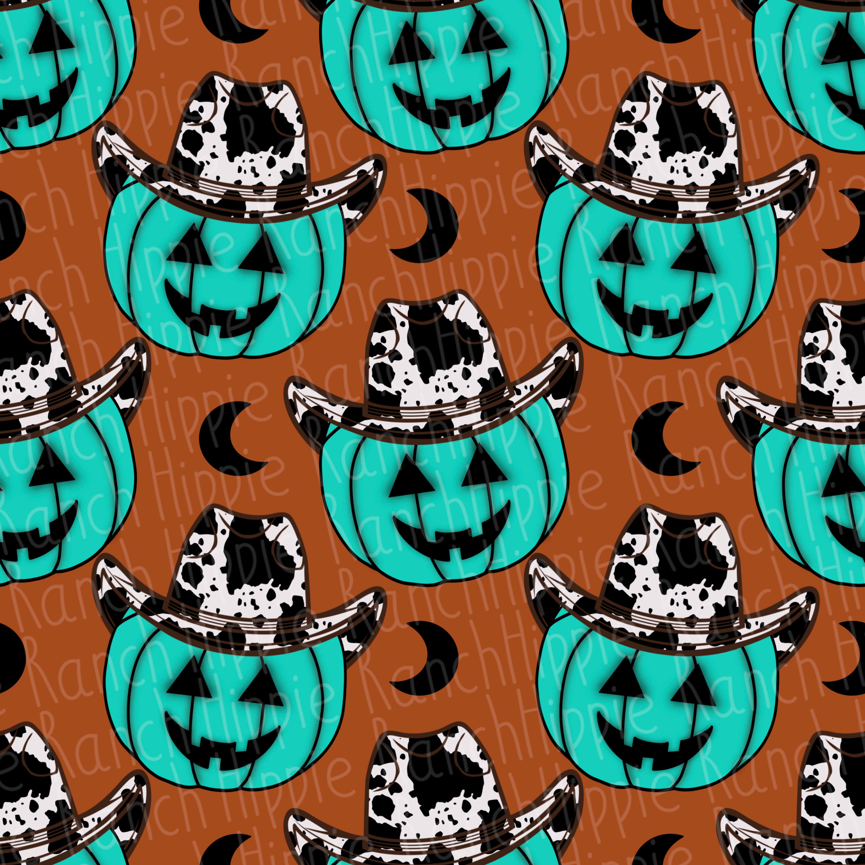 Halloween Seamless Pattern. Digital Download Only. Png File - Etsy