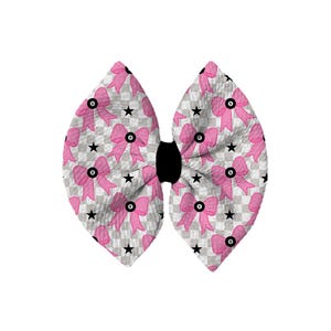 Pink Bow Checkered Seamless Pattern. Digital Download Only. Png File - Etsy