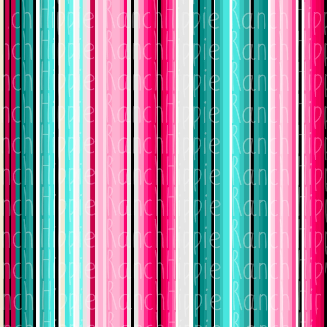 Turquoise and Pink Seamless Pattern. Digital Download Only. - Etsy