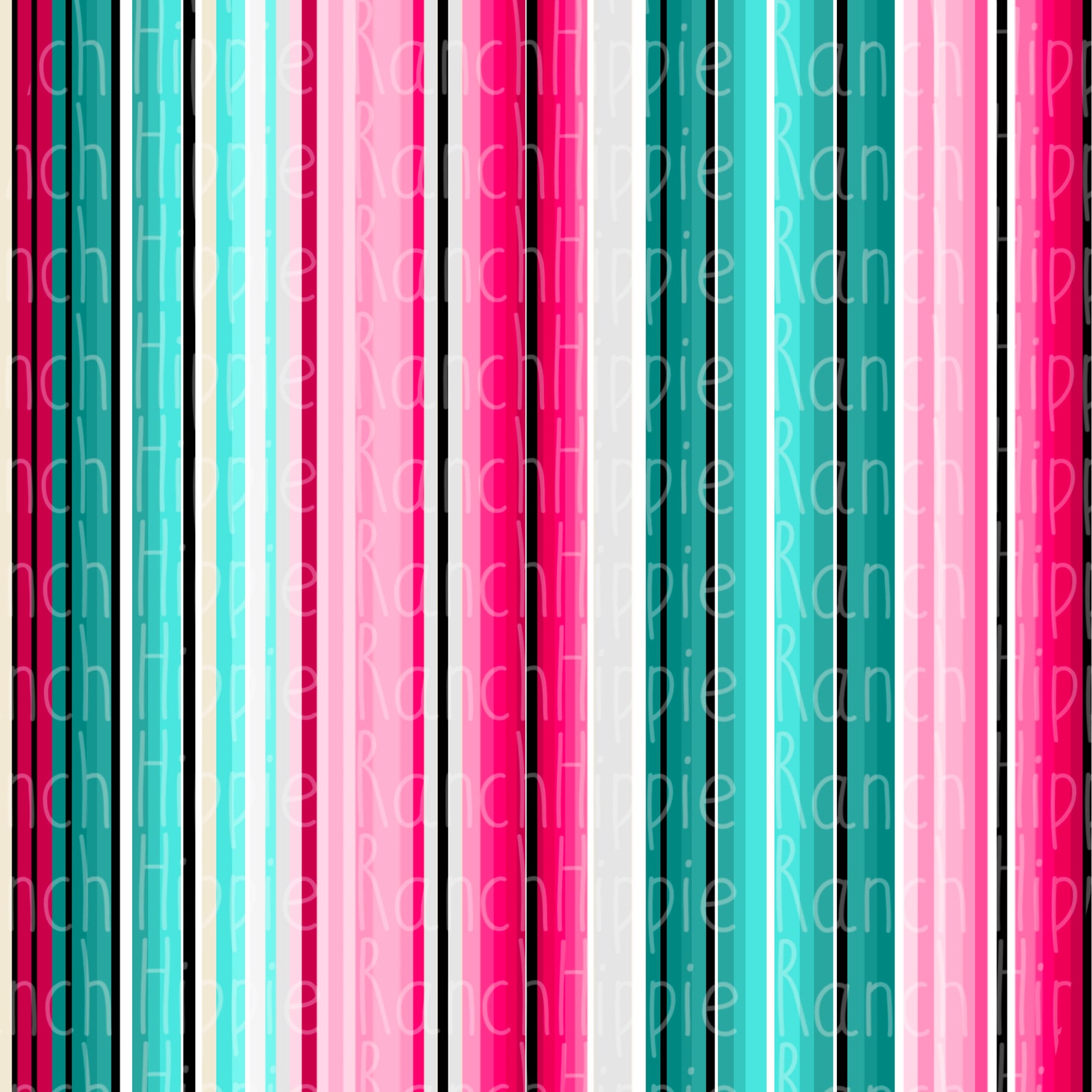 Turquoise and Pink Seamless Pattern. Digital Download Only. - Etsy