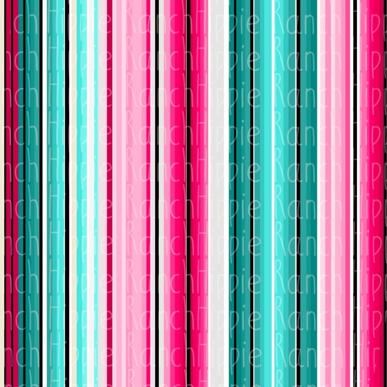 Turquoise and Pink Seamless Pattern. Digital Download Only. - Etsy