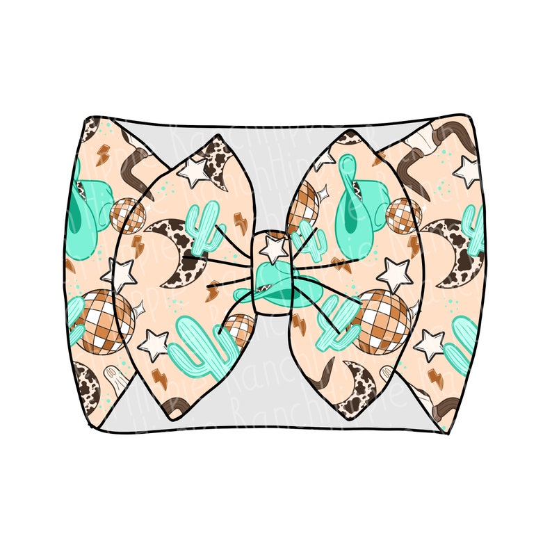 Western Disco Seamless Pattern. Digital Download Only. Png File - Etsy