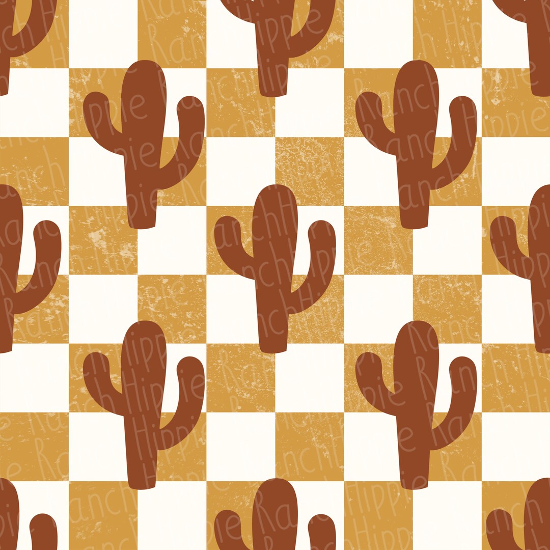 Cactus Seamless Pattern. Digital Download Only. Png File - Etsy