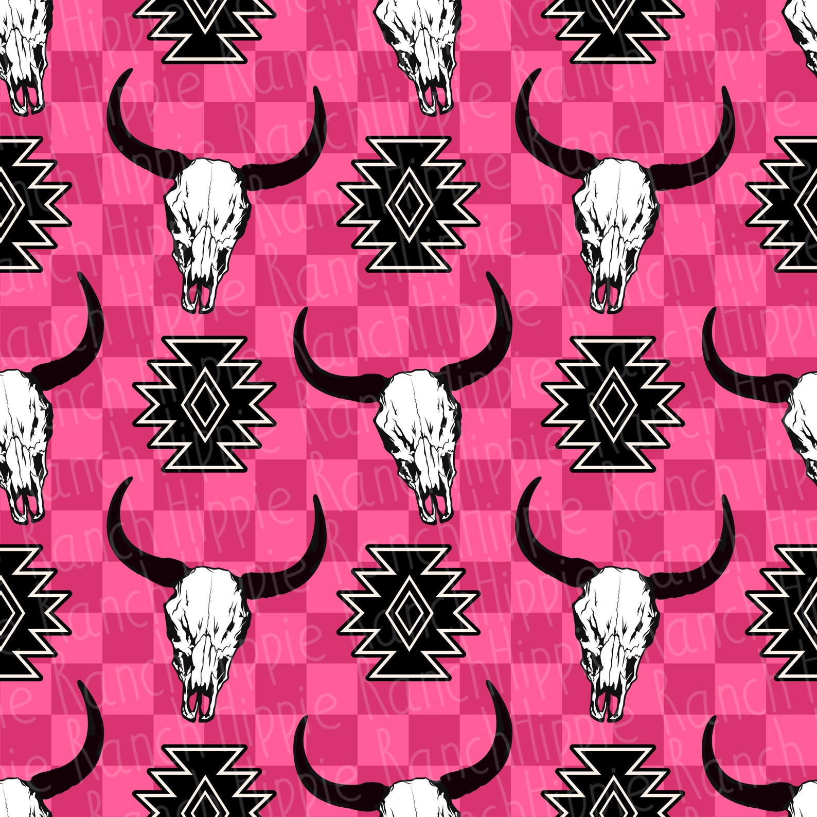 Western Seamless Pattern. Digital Download Only. PNG File - Etsy