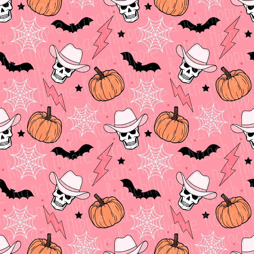 Halloween Seamless Pattern. Digital Download Only. Png File - Etsy