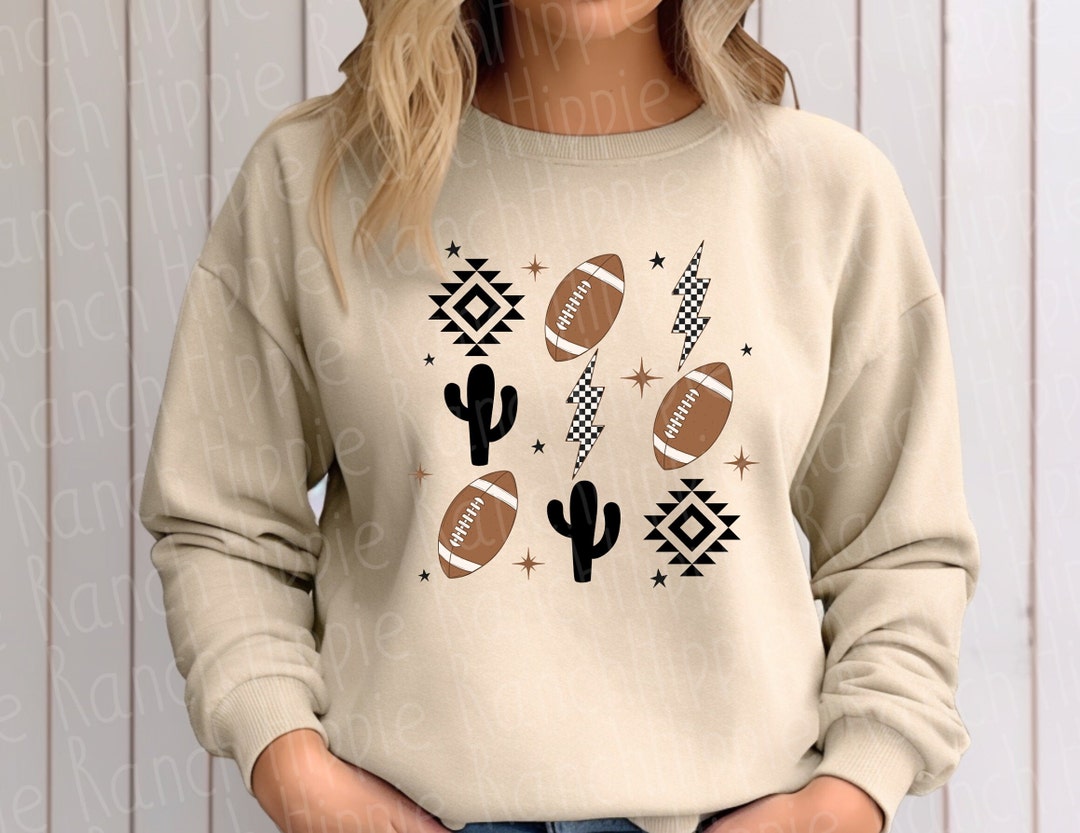 Football Png Design. Western Football. Digital Download Only - Etsy