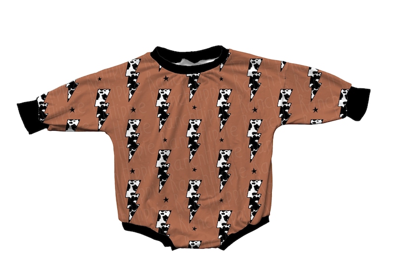 Western Lightning Bolt Seamless Pattern. Digital Download Only. Png ...