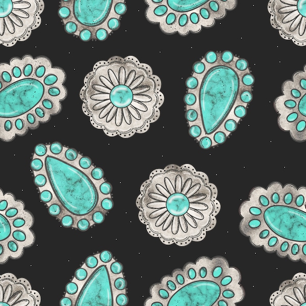 Turquoise Wallpaper - Etsy