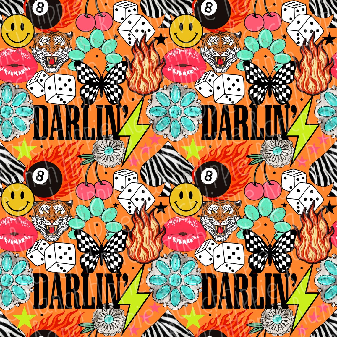 Western Collage Seamless Pattern Png. Yallternative Png. Collage Edgy ...