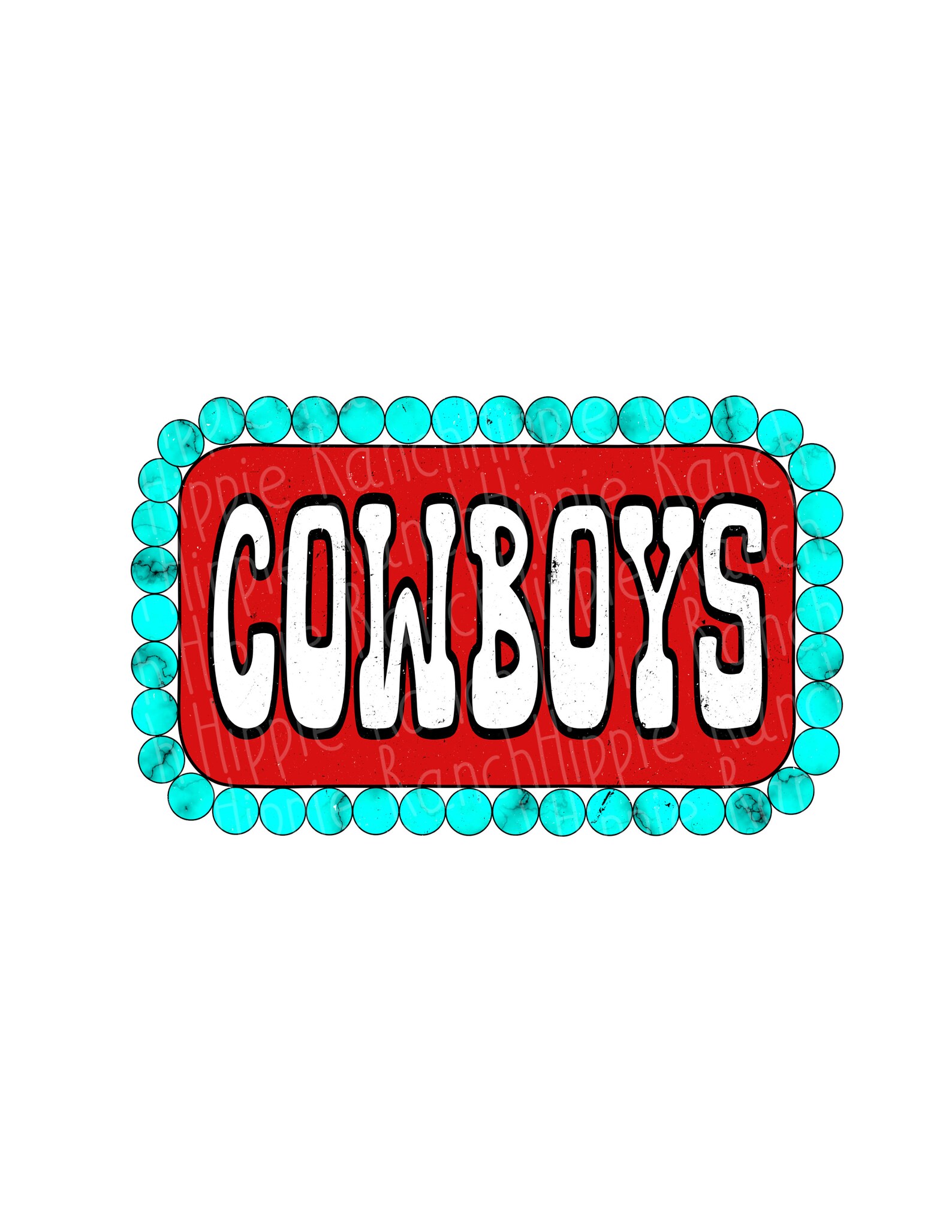 Western Png Design. Cowboys Png. Turquoise Png. Digital Download Only ...