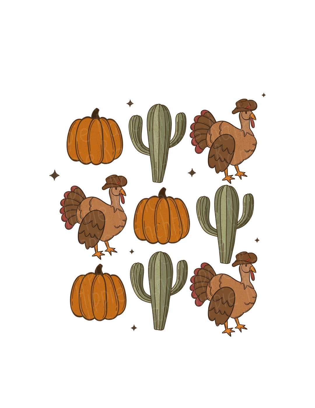 Western Thanksgiving Png Design. Fall Png. Digital Download Only. Png ...