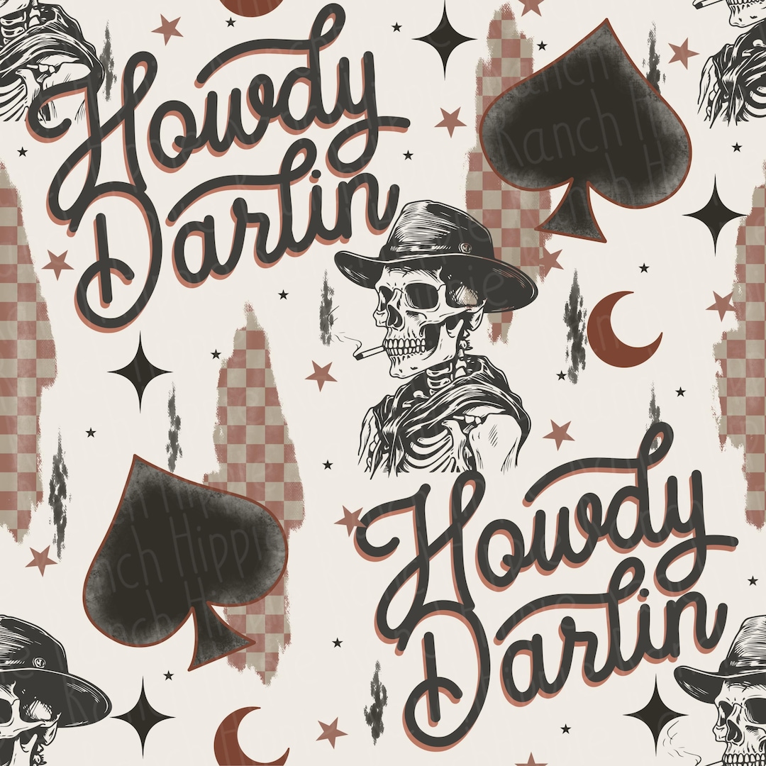Western Seamless Pattern. Digital Download Only. Png File - Etsy