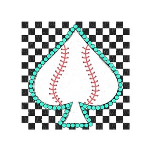 Baseball Png Design. Sports Png. Checkered Png. Digital Download Only ...