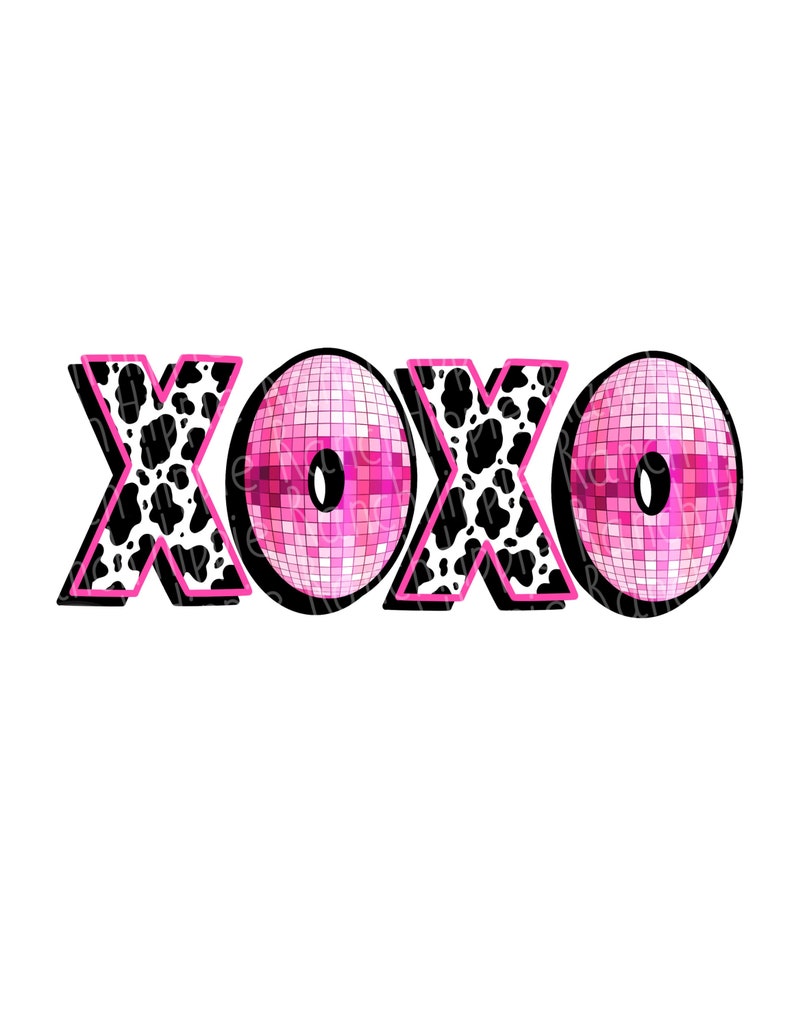 XOXO Png Design. Digital Download Only. - Etsy