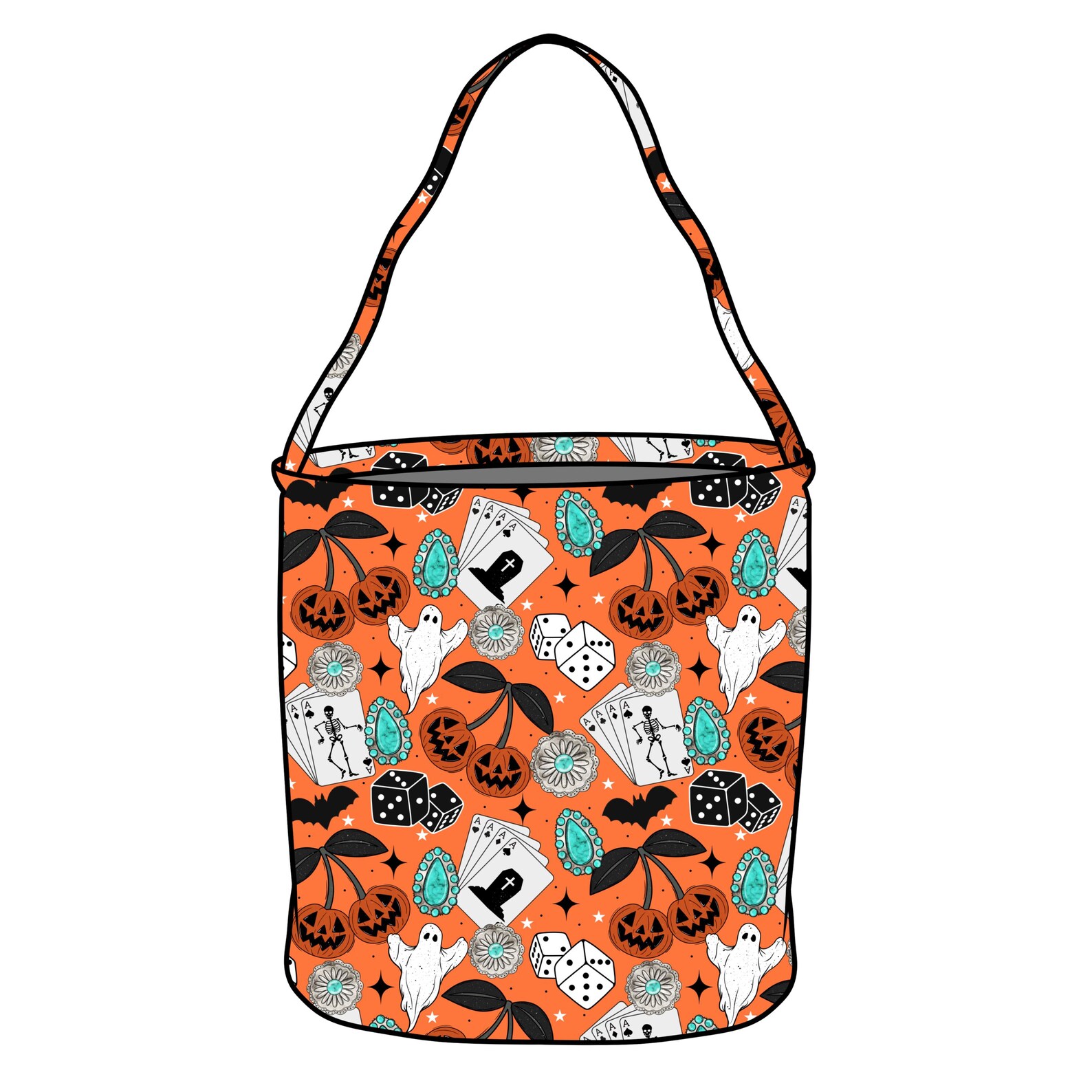 Western Halloween Seamless Pattern. Halloween Yallternative Png ...