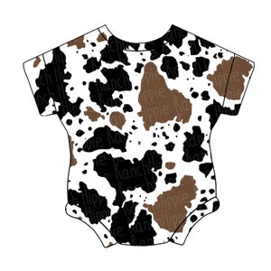 Black and Brown Cow Print Seamless Pattern . Digital Download Only. Png ...