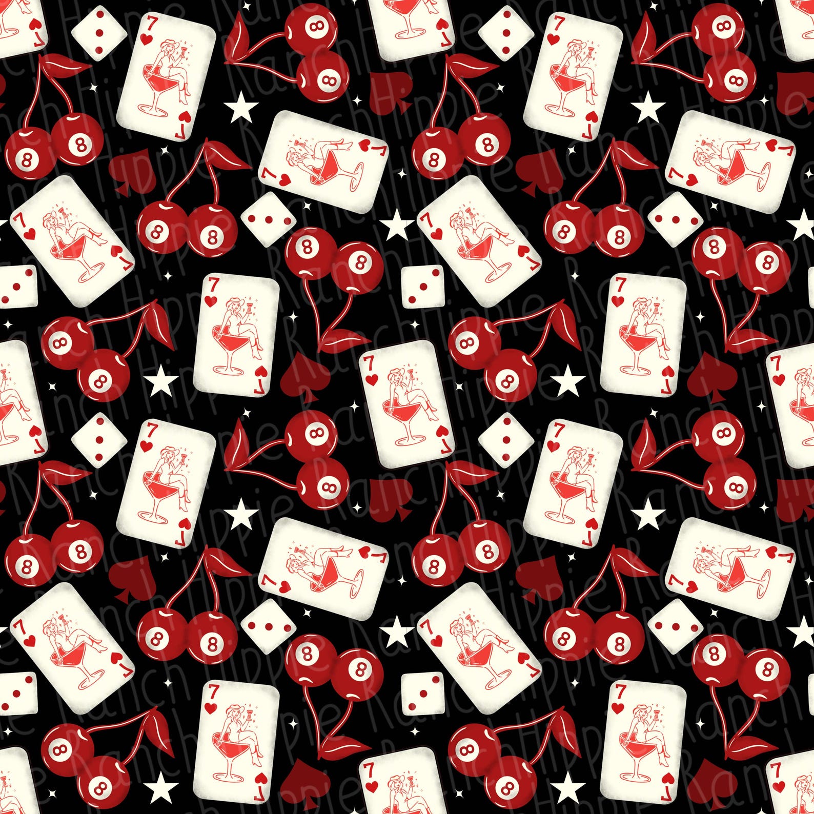 Western Seamless Pattern. Yallternative Png. Digital Download Only. Png ...