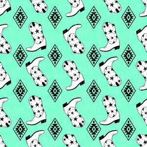 Western Seamless Pattern Bundle. Digital Download Only. Png Files - Etsy