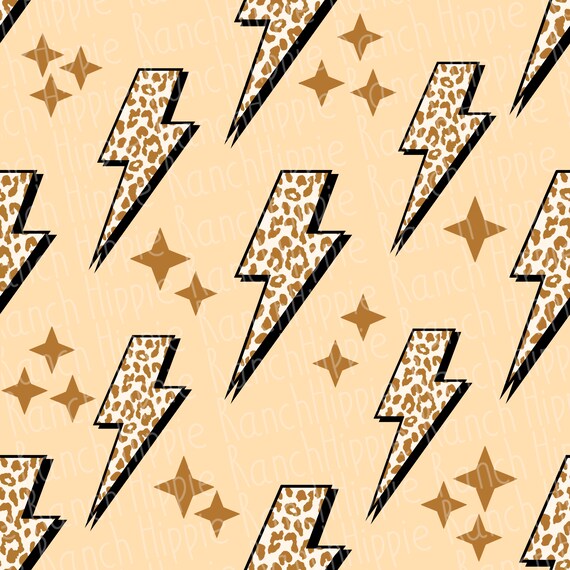 Lightning Bolt Seamless Pattern. Digital Download Only. Png - Etsy