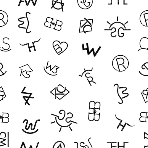 Branded Cattle Brand PNG SVG Digital Download - Etsy