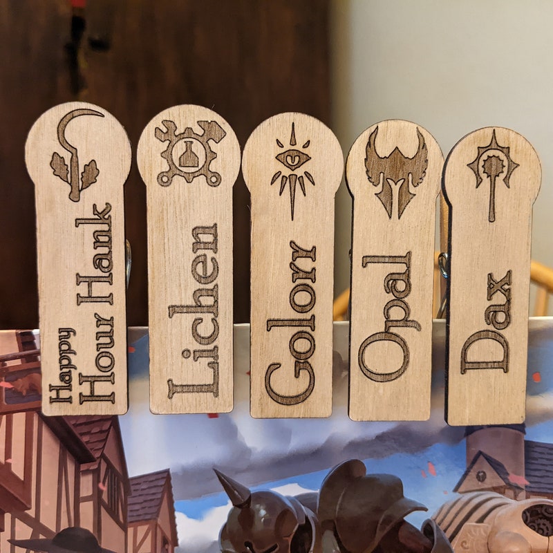 Rpg Name Tags - Etsy