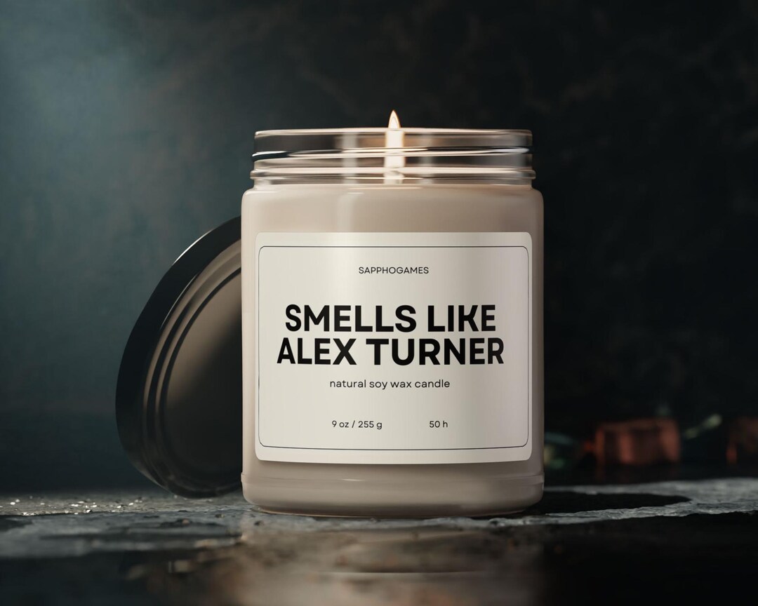 Smells Like Alex Turner 9oz Scented Soy Candle - Etsy