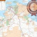 Hema Detailed Map of Northern Territory Poster NT Aus Australian Roads ...