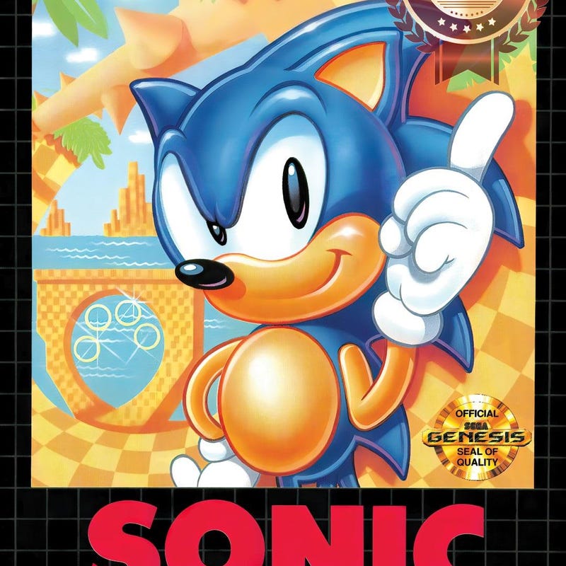 Sonic Poster - Etsy
