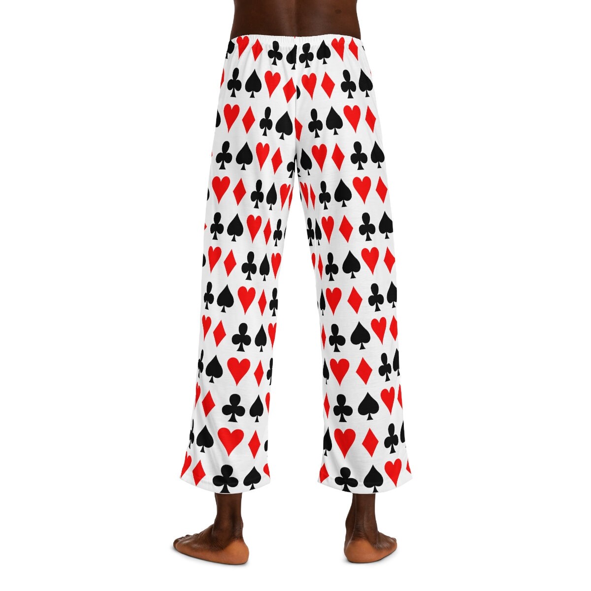 Men's Poker Pajama Pants, Playing Cards, Suits, Perfect Gift for a ...