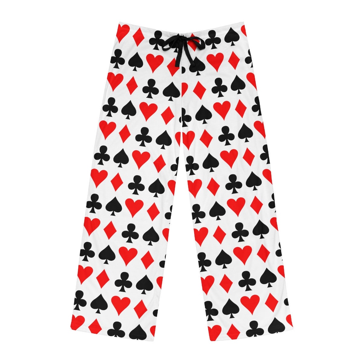 Men's Poker Pajama Pants, Playing Cards, Suits, Perfect Gift for a ...