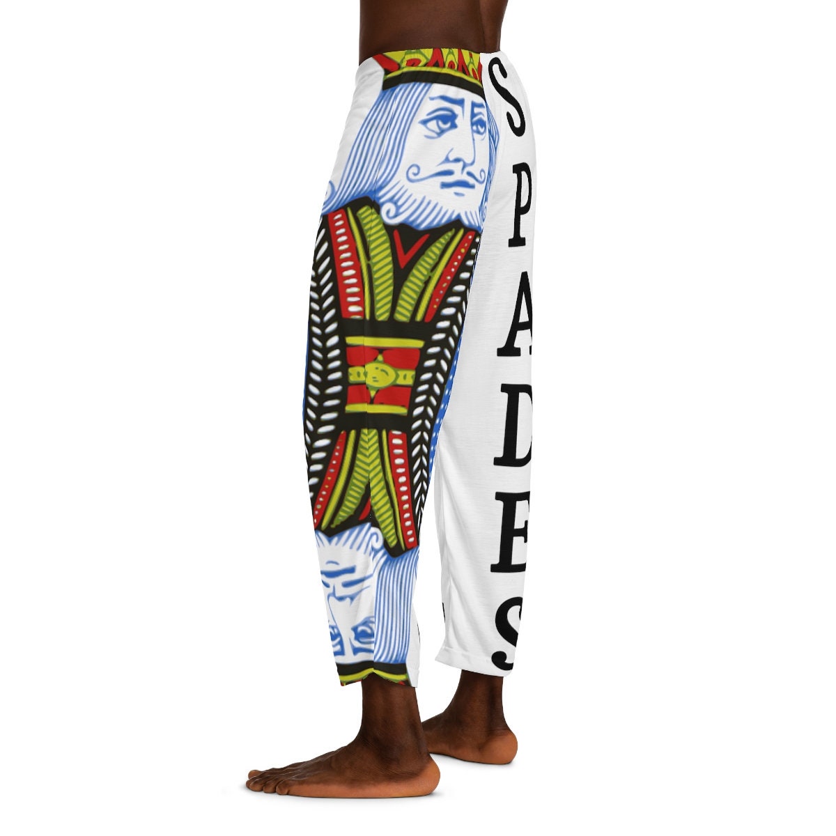 Men's King of Spades Poker Pajama Pants Playing Cards - Etsy