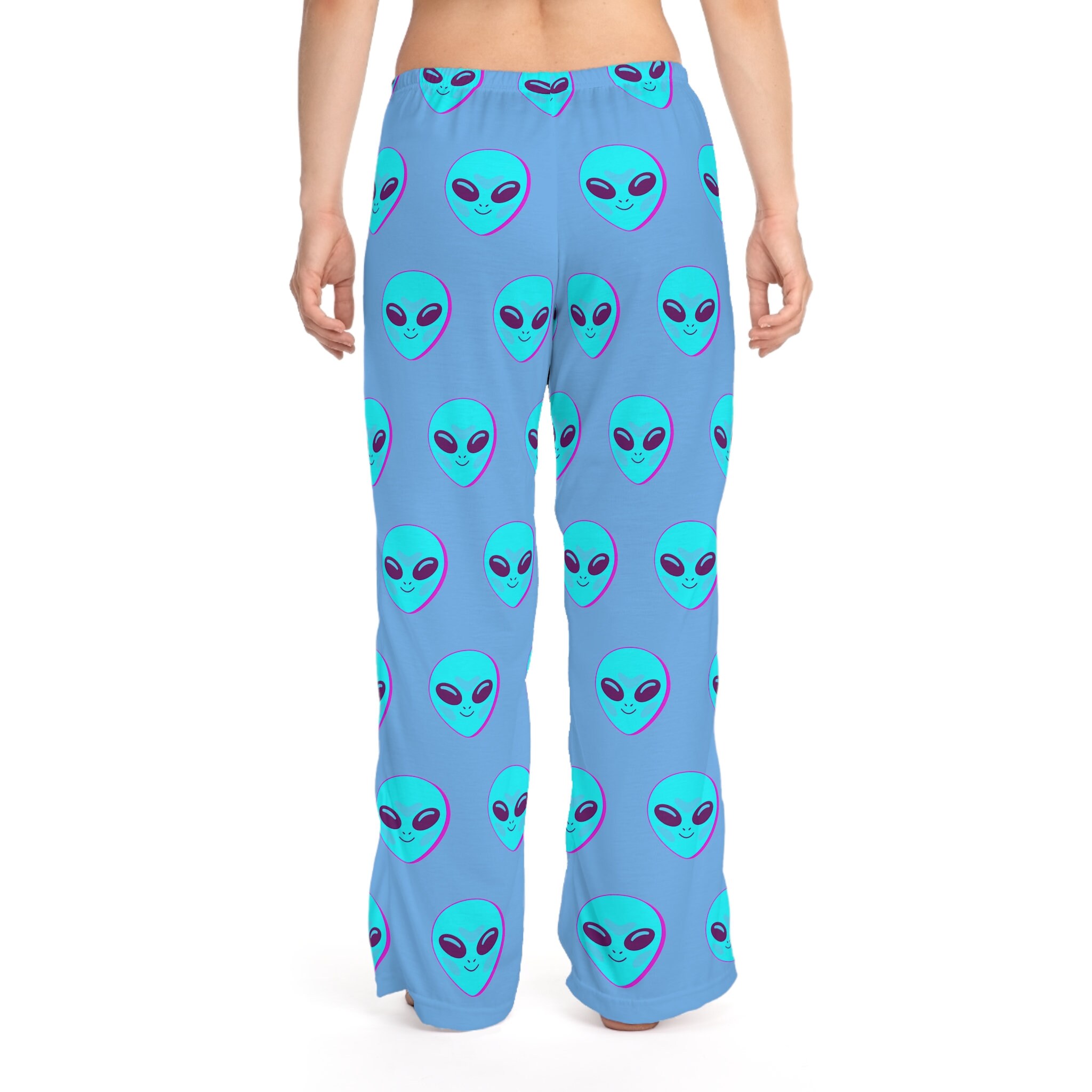 Cyberpunk Women's Pajama Pants, Alien Face, Halloween, Sleepwear ...