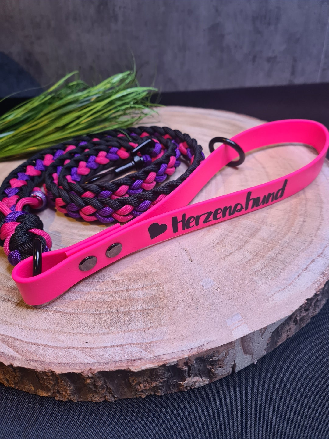 Leash lisa Paracord 1.10 M Long With Hand Strap - Etsy
