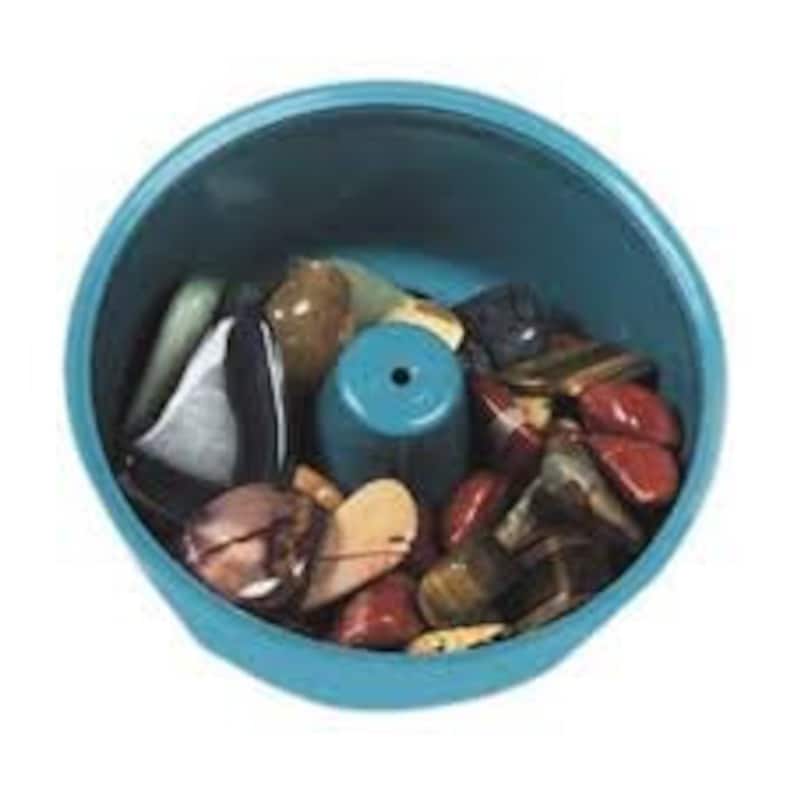 New RAYTECH TUMBLE VIBE 5 Vibratory Rock Tumbler/polisher, Starter Kit ...