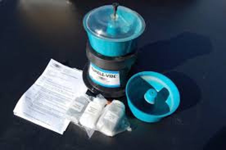 New RAYTECH TUMBLE VIBE 5 Vibratory Rock Tumbler/polisher, Starter Kit ...